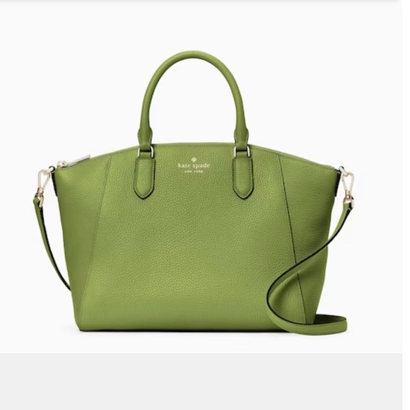 kate spade | Bags | Kate Spade Parker Medium Satchel Green | Poshmark